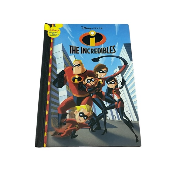 Disney | Other | Hardcover Disney Pixar The Incredibles Childrens Book ...